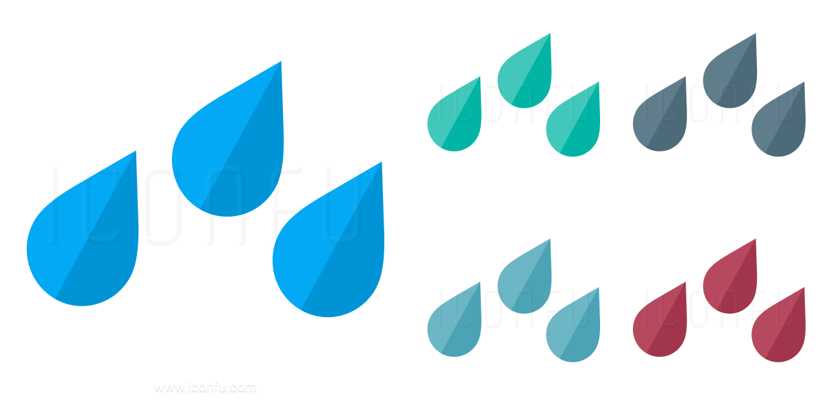 Rain Drop Icon