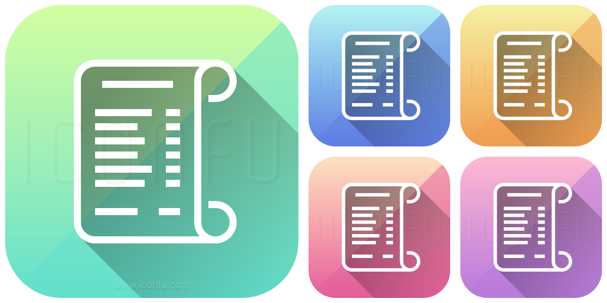Print Receipt Icon