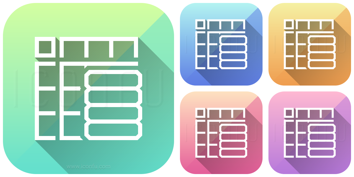 Spreadsheet Data Icon - App Style - Iconfu