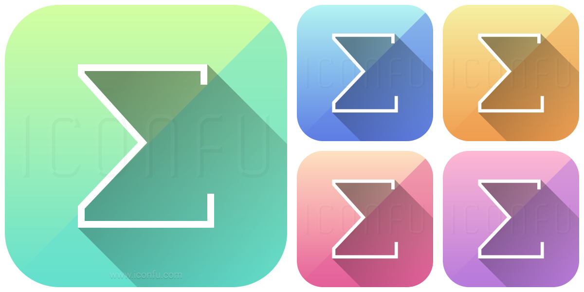 Symbol Sum Icon App Style Iconfu