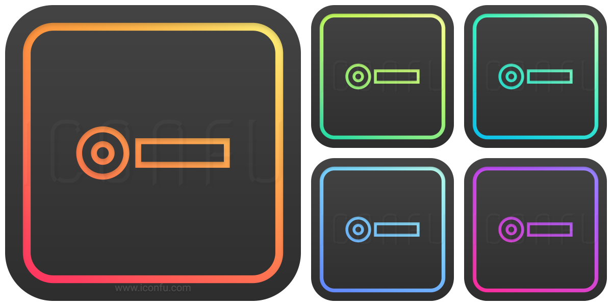 radio-button-selected-icon-glow-style-iconfu